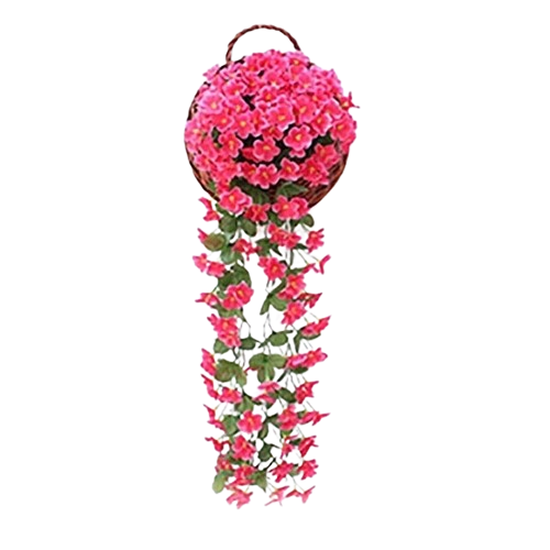 Artificial Pink Flowers Bouquet Drooping Plant | Zelda Shop