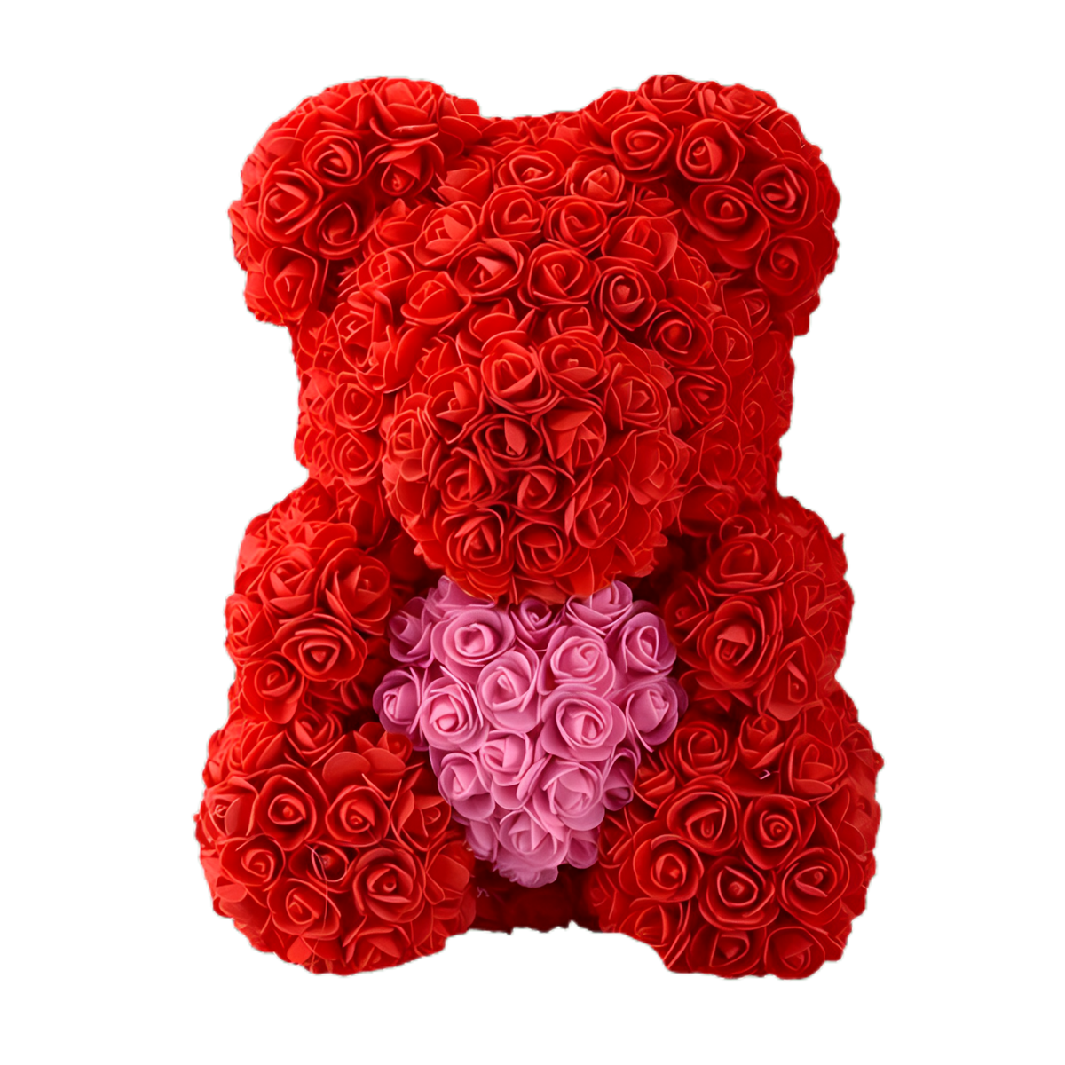 Artificial Red Rose Teddy Bear | Zelda Shop