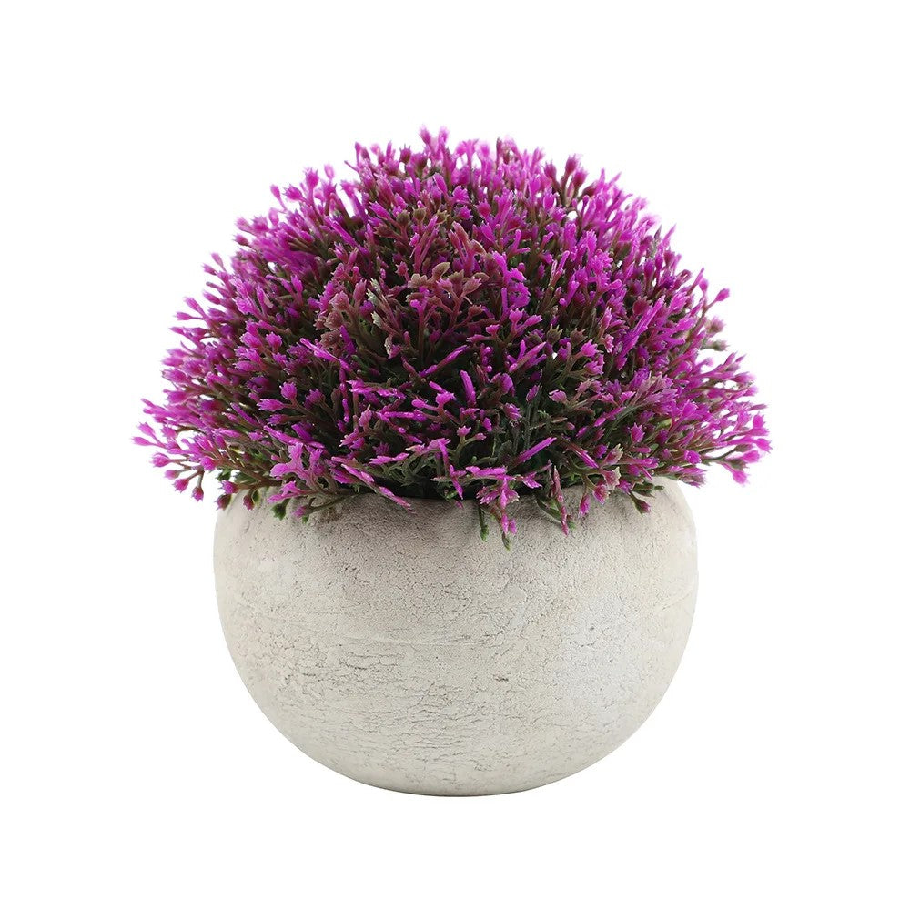 Small Violet Artificial Plant | Zelda Shop
