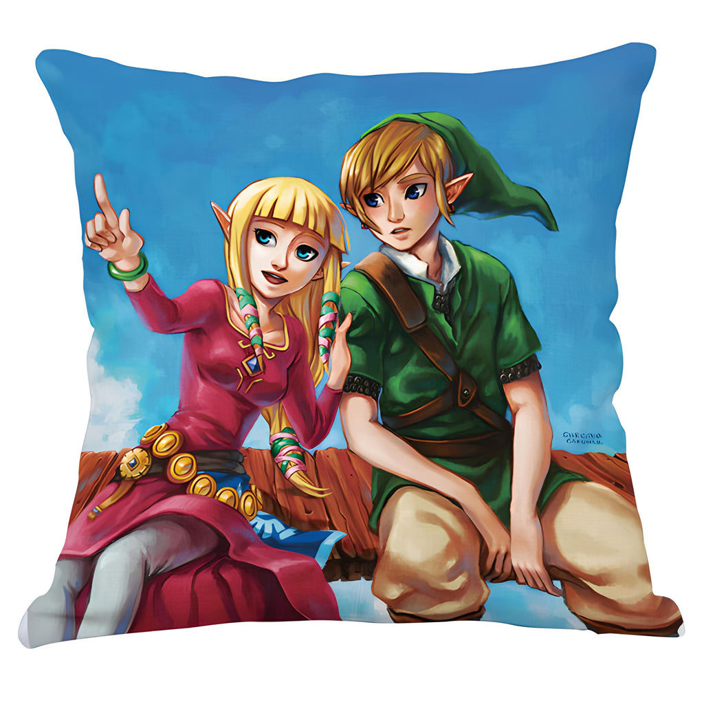 The Legend Of Zelda Cartoon Pillow | Zelda Shop